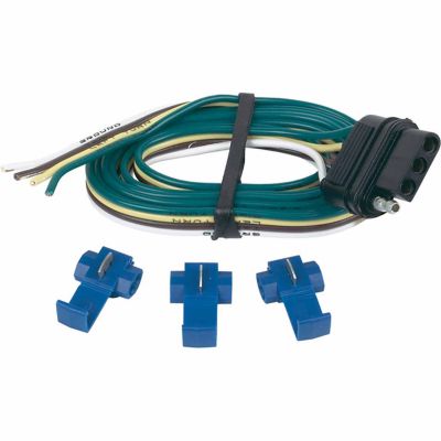 Hopkins Towing Solutions 4-Wire Flat Vehicle Side Connector at Tractor ...