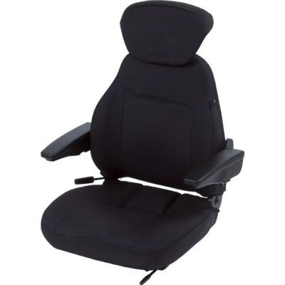 Black Talon 29 in. Premium Replacement High-Back Tractor Seat, Cordura ...