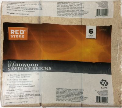 RedStone Hardwood Sawdust Bricks, 20 lb., 6-Pack at Tractor Supply Co.
