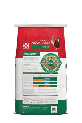 Purina Flock Raiser Pelleted Poultry Feed, 50 lb. Bag at Tractor Supply Co.