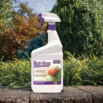 Bonide 32 oz. Rot-Stop Tomato Blossom End Rot Ready-to-Use Spray Garden ...