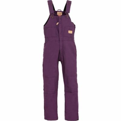 C.e. Schmidt Ladies’ Sanded/washed Duck Quilt-lined Insulated Bib ...