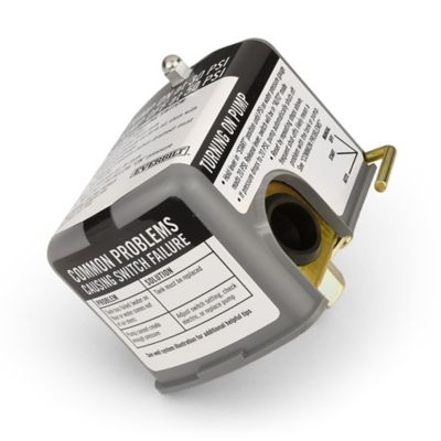 Water Source Well System Low Cut-Off Pressure Switch, 30/50 PSI ...