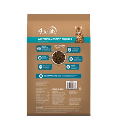 4health Grain Free Adult Indoor/Outdoor Whitefish and Potato Formula ...