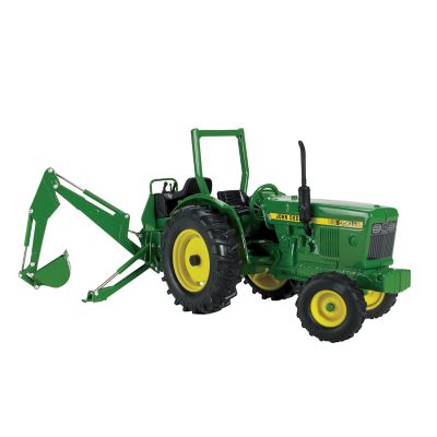 John Deere 950 Tractor With Backhoe Attachment, 1:16 | Brainster