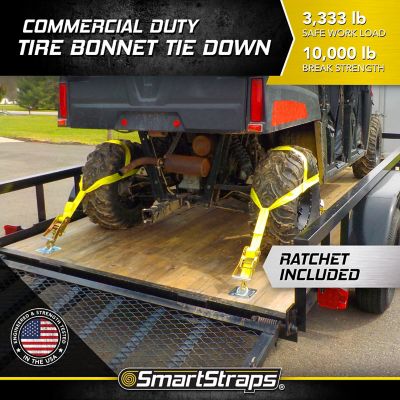 SmartStraps Tire Bonnet with Snap Hooks, 3,333 lb. at Tractor Supply Co.
