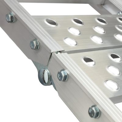 Reese Explore 1,500 lb. Capacity Arched Aluminum Center-Fold Loading ...