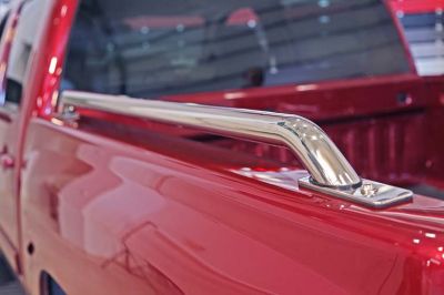 Dee Zee Stainless Steel Side Rails, 1-9/10 in. x 92 in., Silver at ...