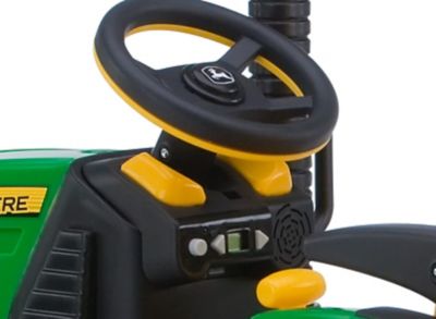 Peg Perego 12V John Deere Ground Force Tractor and Trailer Ride-On Toy ...