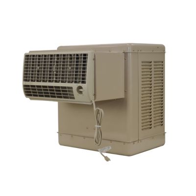 Essick Air 2,800 CFM Window Evaporative Cooler with Motor, 2 Speeds ...