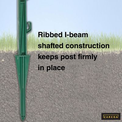 Zareba 30 in. Garden Fence Post, Green at Tractor Supply Co.
