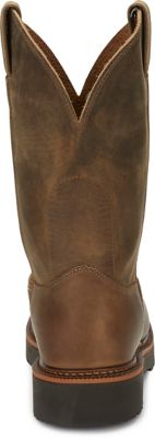 Justin Men's Blueprint Round Toe Pull-On Work Boots, 11 in.