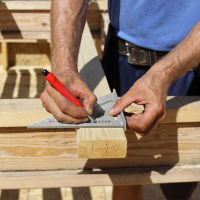 Johnson Level 7 in. Johnny Square Professional Aluminum Rafter Square ...