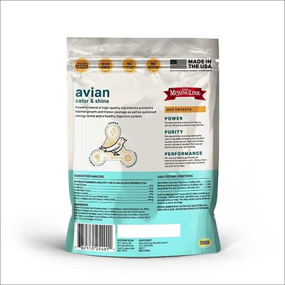 The Missing Link Original Avian Superfood Powder Supplement, 3.5 oz. at ...