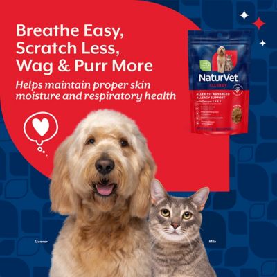 NaturVet Aller-911 Advanced Allergy Aid Formula Powder for Dogs and ...
