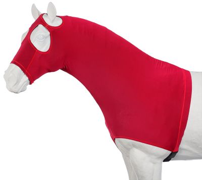 Tough1 100% Spandex Zippered Horse Mane Stay Hood with Wide Elastic ...