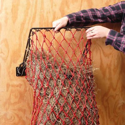 Tough-1 Original Hay Hoops Collapsible Wall Hay Feeder with Net at ...