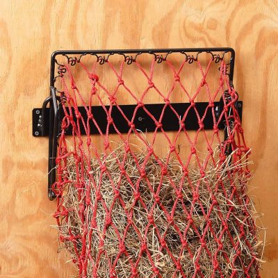 Tough-1 Original Hay Hoops Collapsible Wall Hay Feeder with Net at ...
