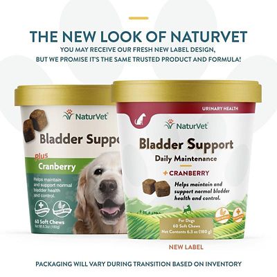 NaturVet Bladder Support Plus Cranberry Soft Chews for Dogs, 60 ct. at ...