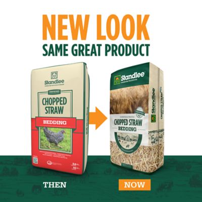 Standlee Premium Products Certified Weed Free Chopped Straw, 2 cu. ft ...