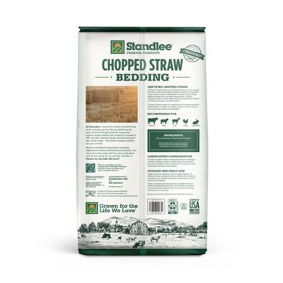 Standlee Premium Products Certified Weed Free Chopped Straw, 2 cu. ft ...