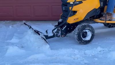 Cub Cadet 46 in. Steel Snow Blade Attachment for Troy-Bilt, Bolens ...
