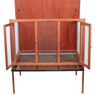 Ware Manufacturing Heavy-Duty Double Rabbit Hutch at Tractor Supply Co.
