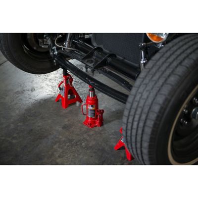 Torin 12-Ton Big Red Hydraulic Welded Bottle Jack, Red at Tractor ...