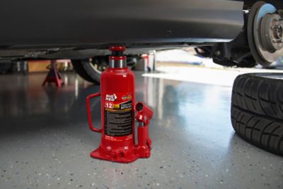 Torin 12-Ton Big Red Hydraulic Welded Bottle Jack, Red at Tractor ...