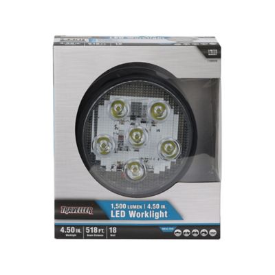 Traveller 1,500-Lumen Round LED Work Light, 4.5 in. at Tractor Supply Co.