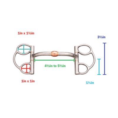 Tough1 Economy Comfort Gait D-Ring Bit for 4-1/2 in. to 5-1/2 in ...