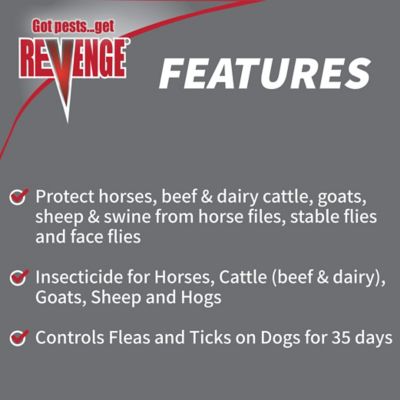 Revenge Barn and Stable Ready-to-Use Fly Spray, 1.33 gal. at Tractor ...