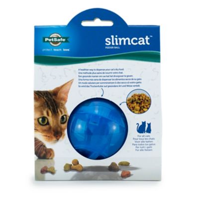 PetSafe Slimcat Feeder Ball Interactive Cat Toy, Blue at Tractor Supply Co.