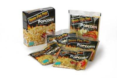 Wabash Valley Farms Open-Fire Pop Outdoor Popcorn Popper Kit with 3 ...