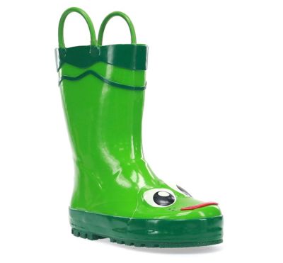 Western Chief Unisex Toddler Frog Rain Boots, 7,Green at Tractor Supply Co
