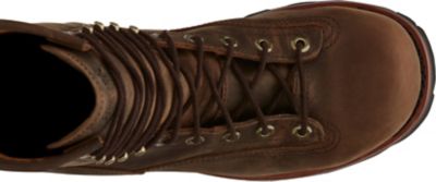 Chippewa Men's Steel Toe Waterproof Logger Work Boots, 8 in., Bay Apache