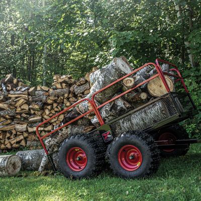 Yutrax Tow-Behind Trail Warrior X4 Heavy-Duty UTV/ATV Trailer, For Off ...