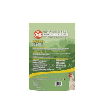 Nature's Best Organic Egg Layer Crumble Chicken Feed, 10 lb. Bag at ...