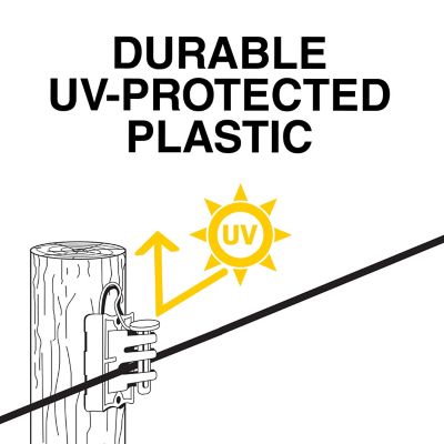 American Farm Works Pinlock Wood and T-Post Insulators for 1.25 and 1. ...