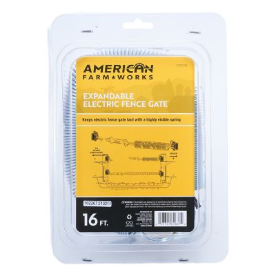 American Farm Works 16 ft. Electric Fence Spring Gate Kit at Tractor ...
