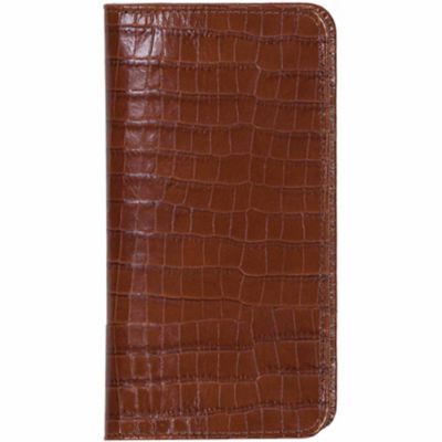 Scully Genuine Leather Pocket Notebook, 3 in. x 6 in., Walnut at ...