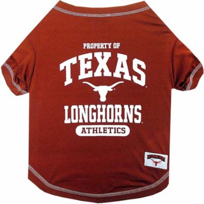 Pets First NCAA Texas Longhorns Pet T-Shirt, XL,Red at Tractor Supply Co
