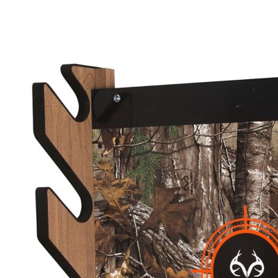 Rush Creek Creations 4 Gun Wall Storage Gun Rack, 20.88 in. x 5 in. x ...