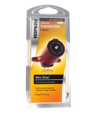 Hopkins Towing Solutions 7-Blade LED Nite-Glow Trailer Side Connector ...