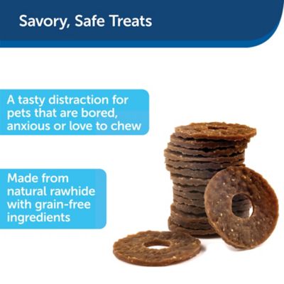 PetSafe Rawhide Treat Rings, Variety pk., 24 Count, Large at Tractor ...