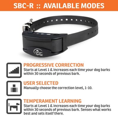 SportDOG Rechargeable NoBark Premium Bark Control Dog Collar at Tractor ...
