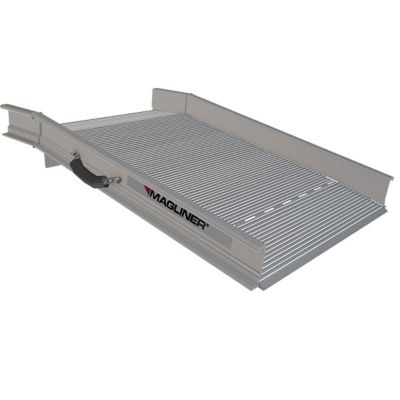 Magliner 3,000 lb. Capacity Heavy-Duty Aluminum Curb Ramp for Bulk ...