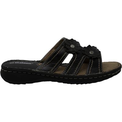 Shaboom Women's Flower Slide Sandals, 8566-BR-M100 at Tractor Supply Co.