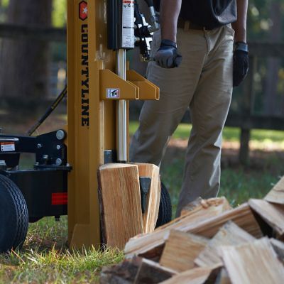 CountyLine 25-Ton Gas-Powered Horizontal/Vertical Log Splitter, Kohler ...