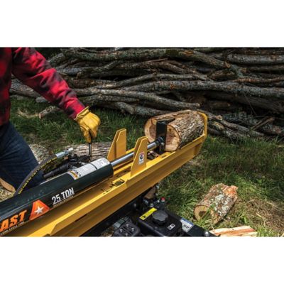 CountyLine 25-Ton Gas-Powered Horizontal/Vertical Log Splitter, Kohler ...